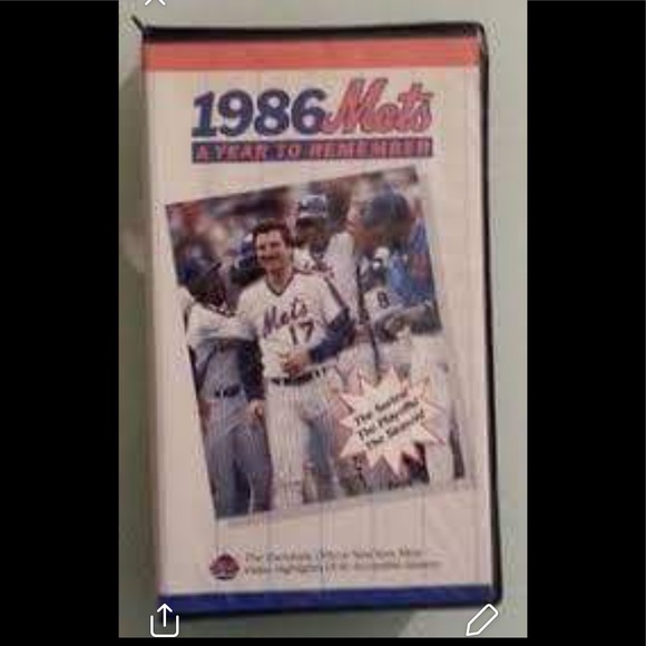 Accessories | 1986 Mets A Year To Remember Vhs | Poshmark